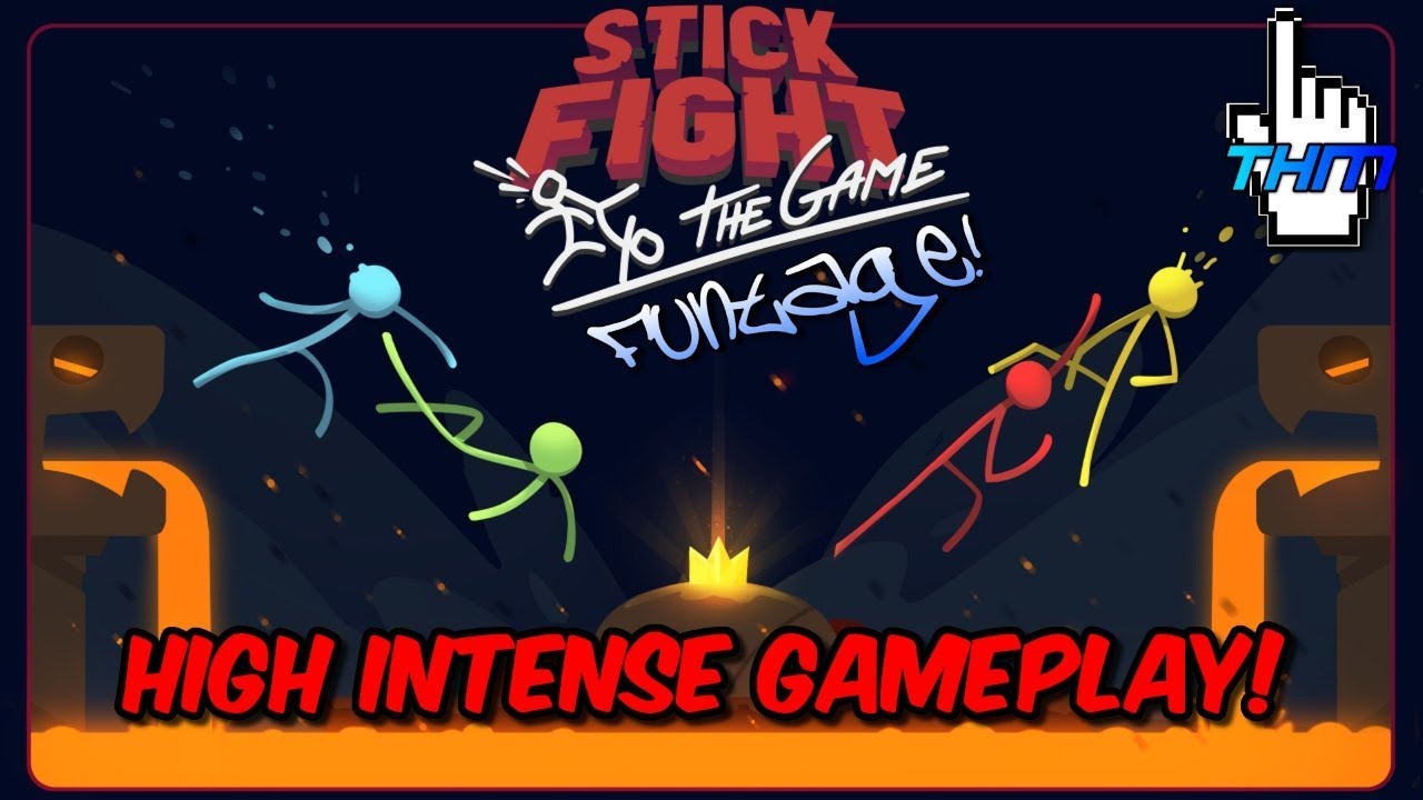 FUN WITH OUR STICKS OUT!! (Stick Fight The Game Funtage) - YouTube