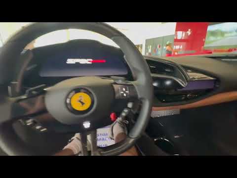 Ferrari SF90 Spyder Interior Quickie Tour