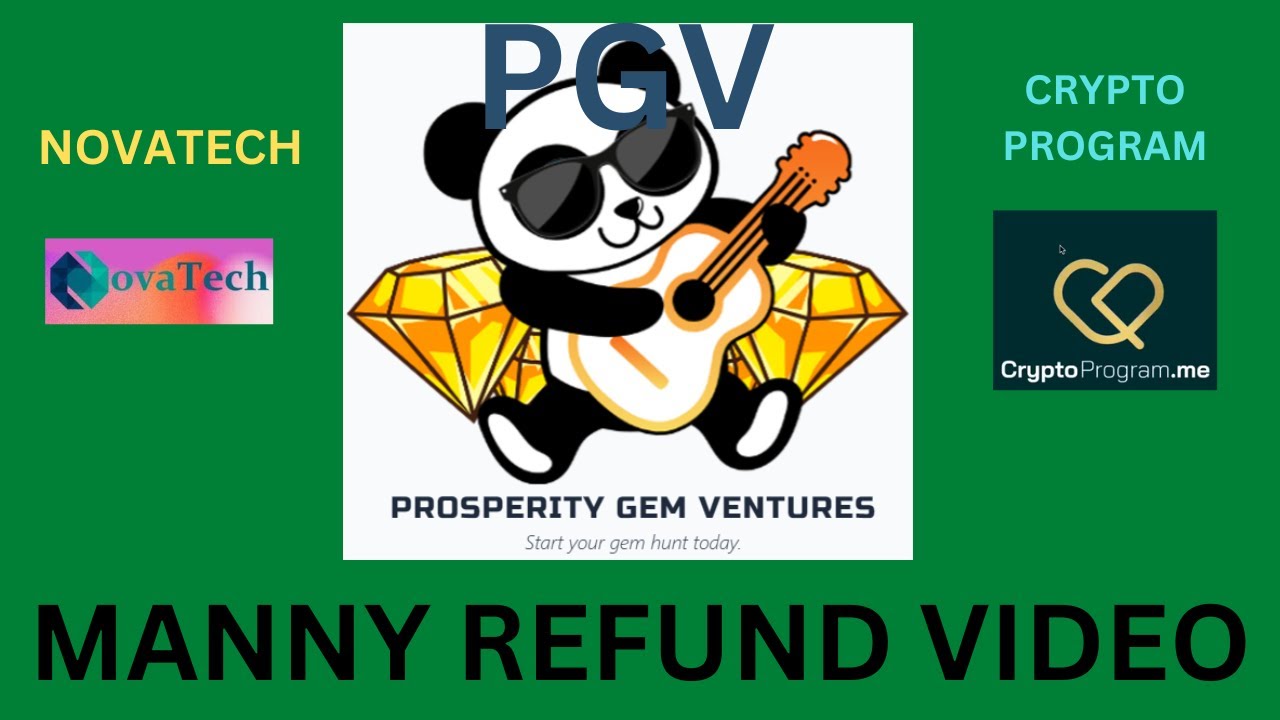 MANNY VIDEO ABOUT REFUNDS PGV - YouTube
