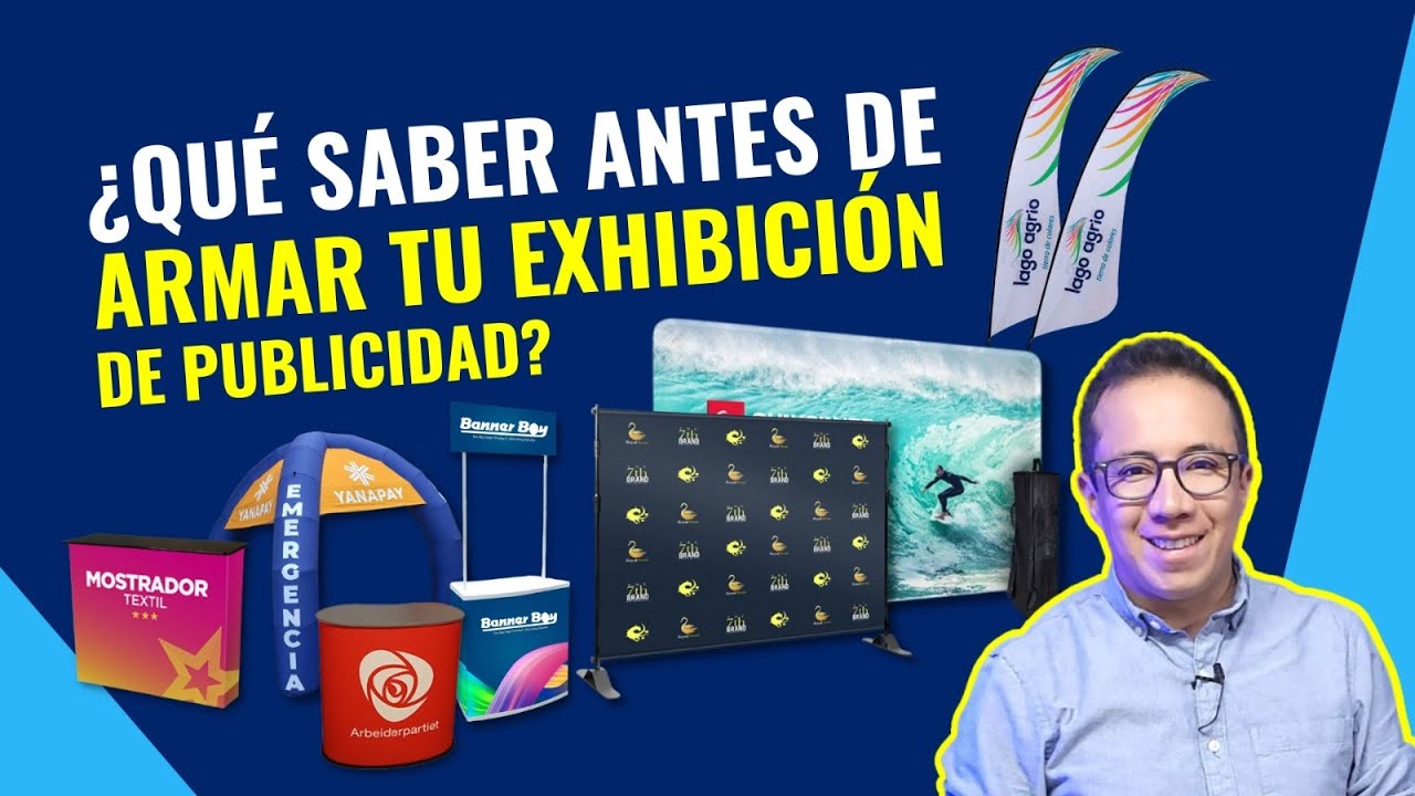Cómo armar un stand para ferias usando exhibidores pre-fabricados ...