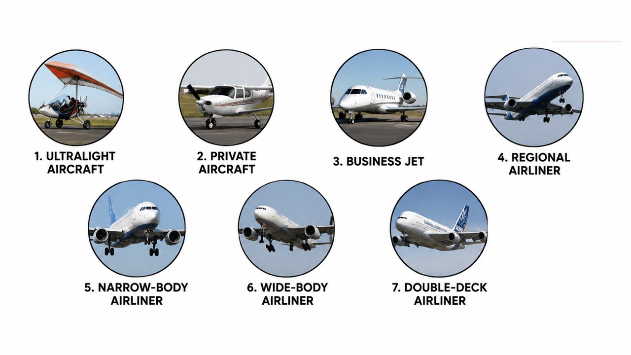 Every Aircraft Type Explained (From Ultralights to the Airbus A380 ...