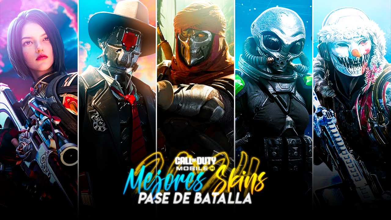LA MEJOR SKIN de CADA PASE DE BATALLA del 2024 en CALL OF DUTY MOBILE ...
