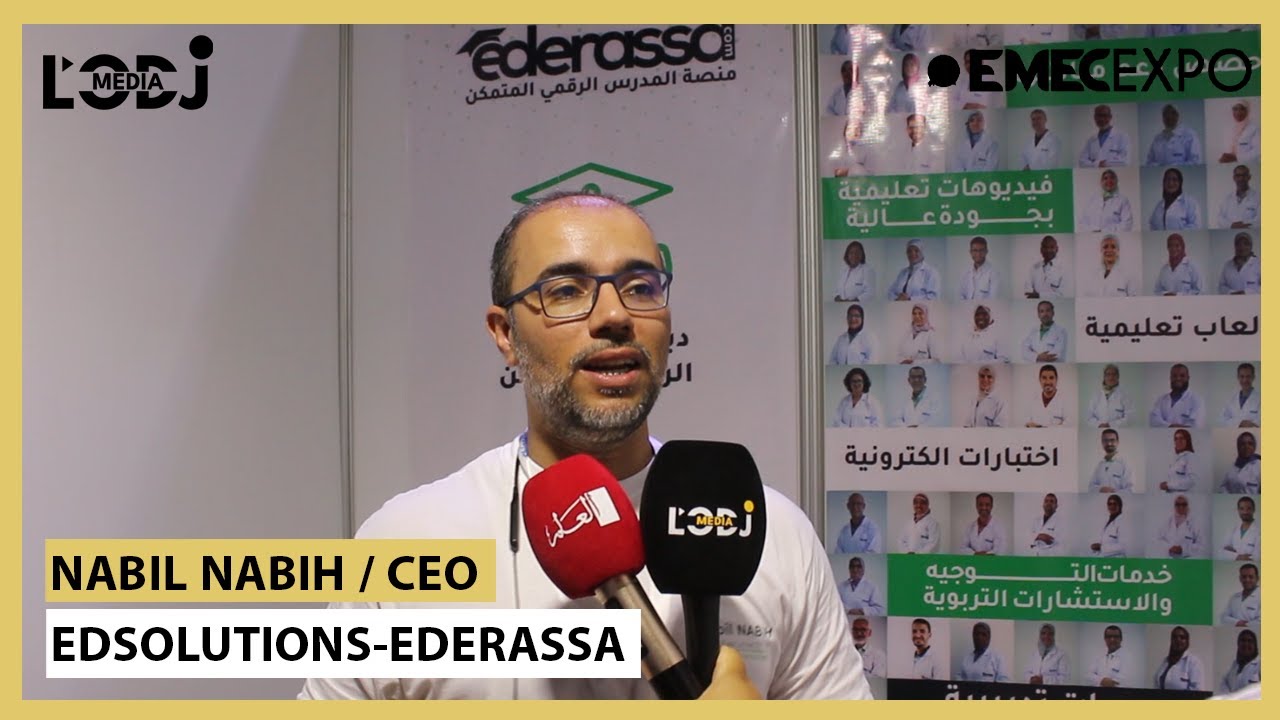 Interview avec Nabil Nabih / CEO - EDERASSA - YouTube