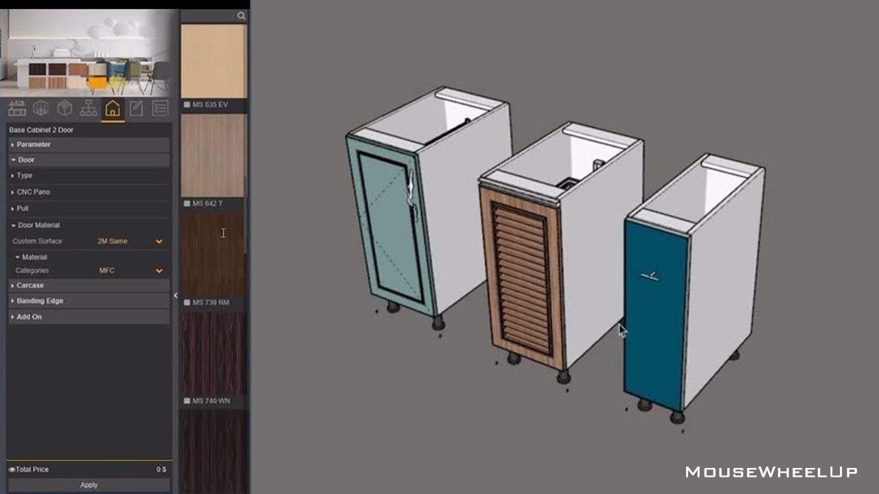 Overview Design Models In Base Cabinet of Kitchen - YouTube