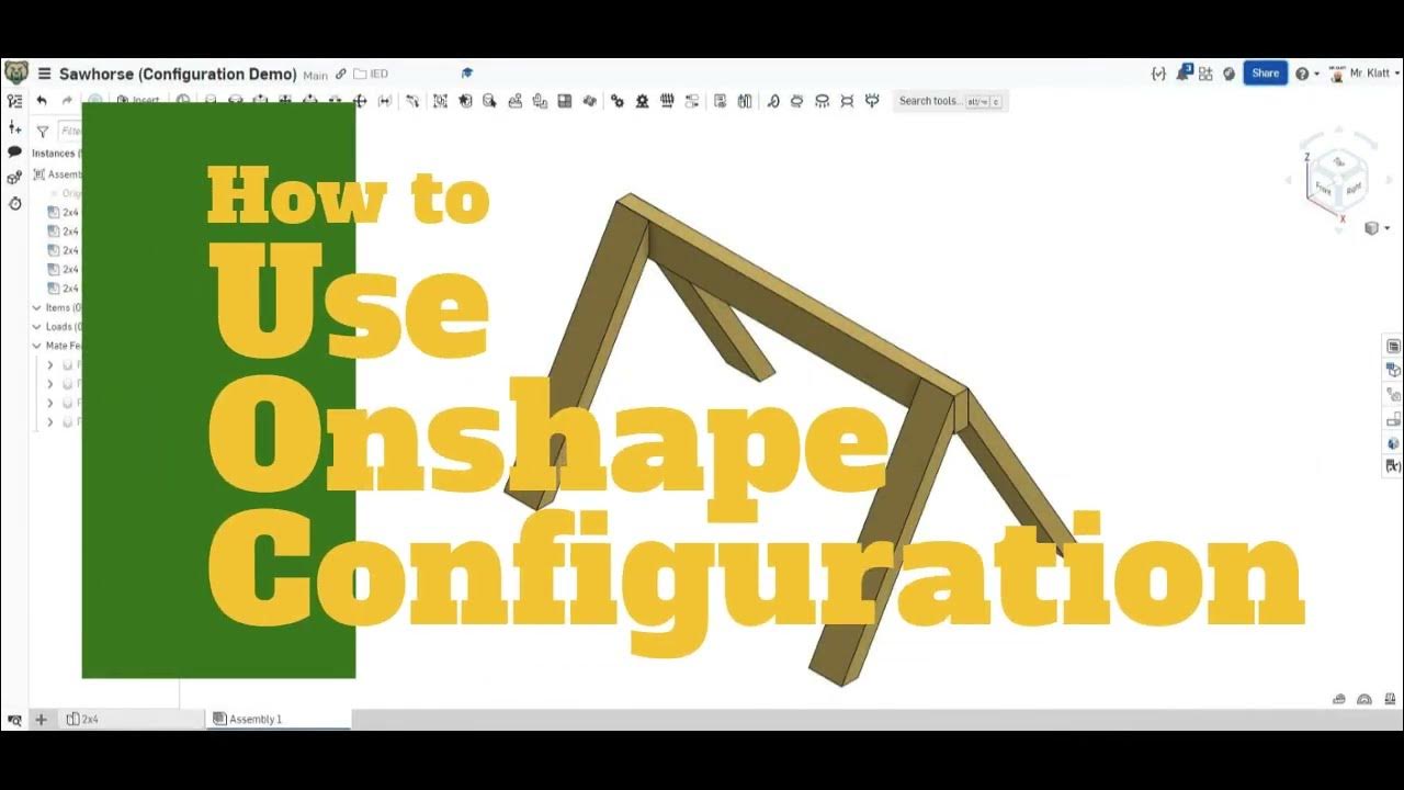 Onshape Configuration Tool - YouTube