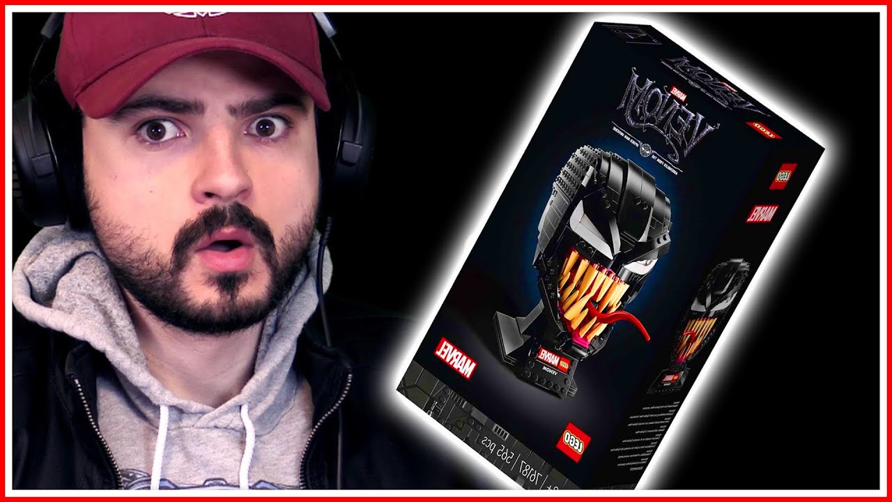 Let's Build VENOM! LEGO MARVEL VENOM HEAD! Set 76187 - YouTube