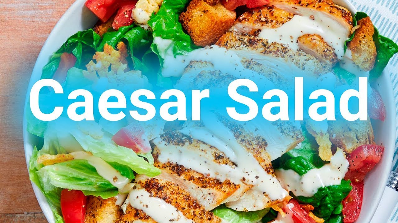 Grand Caesar Salad Recipe, Chicken Recipe Caesar Salad, Caesar With ...