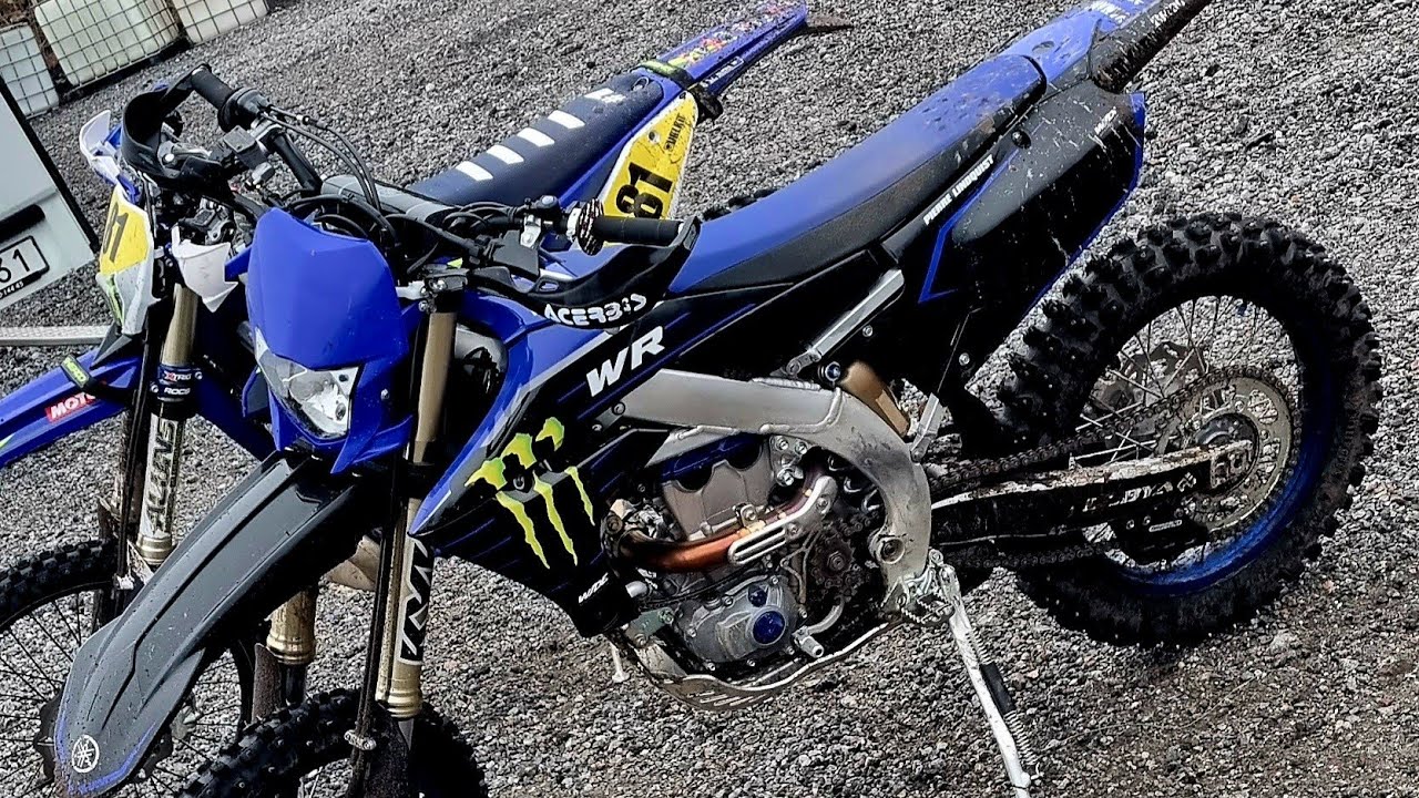 First ride on the new 2023 WR250F | Enduro | Yamaha WR250F ...