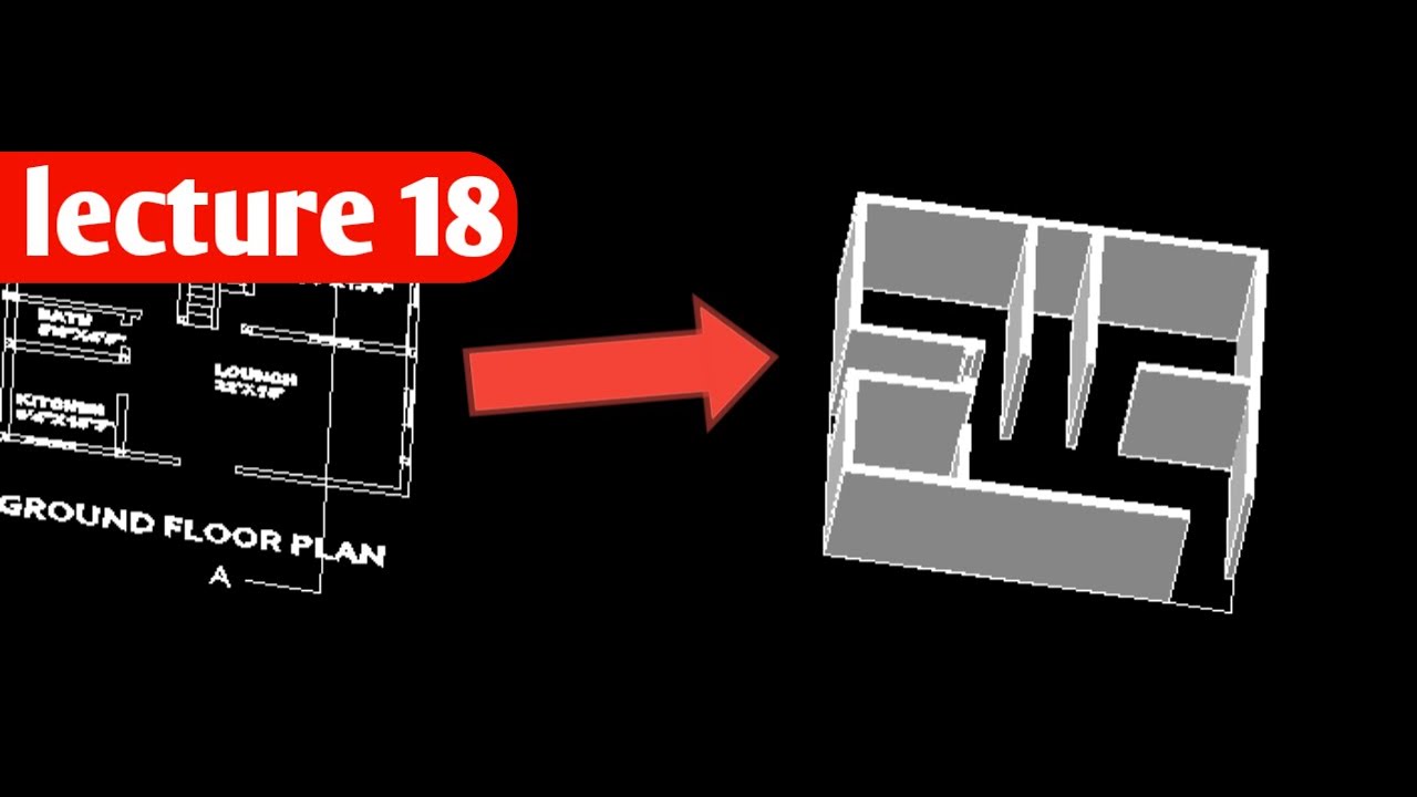 How To Create 3D Wall In AutoCAD 3D Wall Create By Polysolid 3D how-to-create-3d-wall-in-autocad-3d-wall-create-by-polysolid-3d