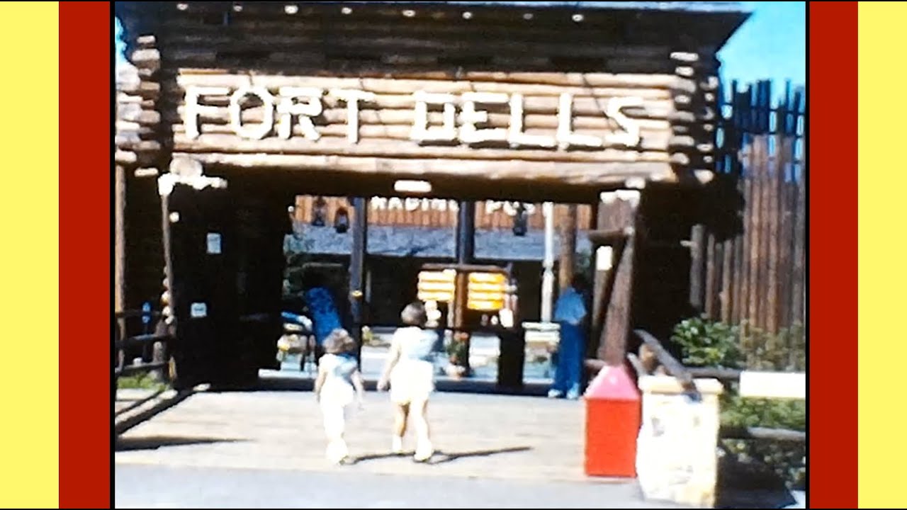 Fort Dells Fun Old Western Town Wisconsin Dells Indian Dancing Mini Car ...