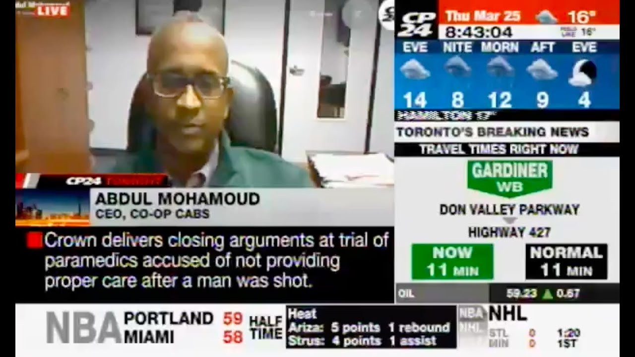 Co-op Cabs CEO joins CP24 TONIGHT to discuss Ontario's vaccine equity ...