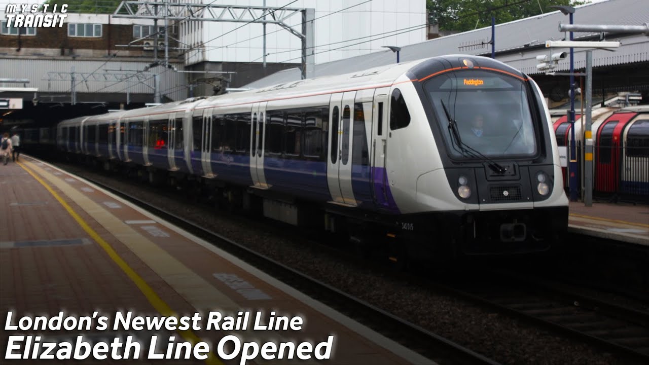 London's Elizabeth Line Opened - YouTube