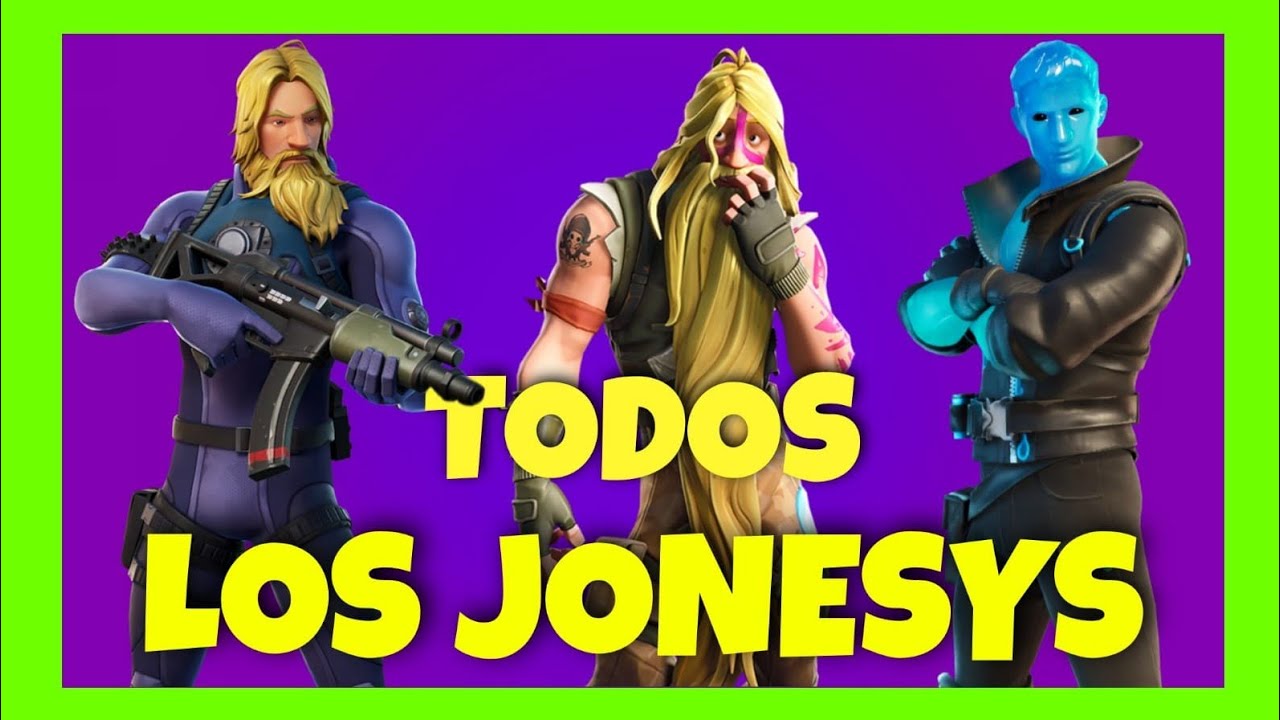 DÓNDE ESTÁN LOS JONESY Fortnite - YouTube