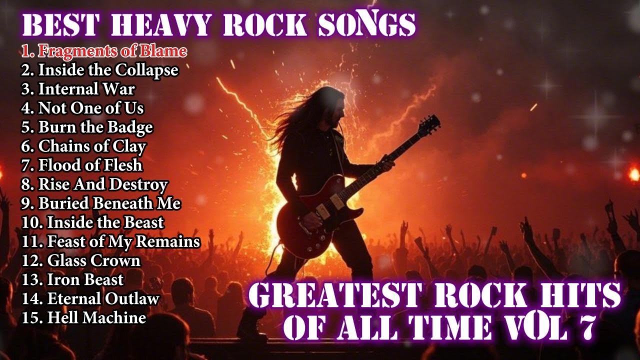 Greatest Heavy Rock Hits 2025 🔥 Best Rock Songs of All Time Compilation ...