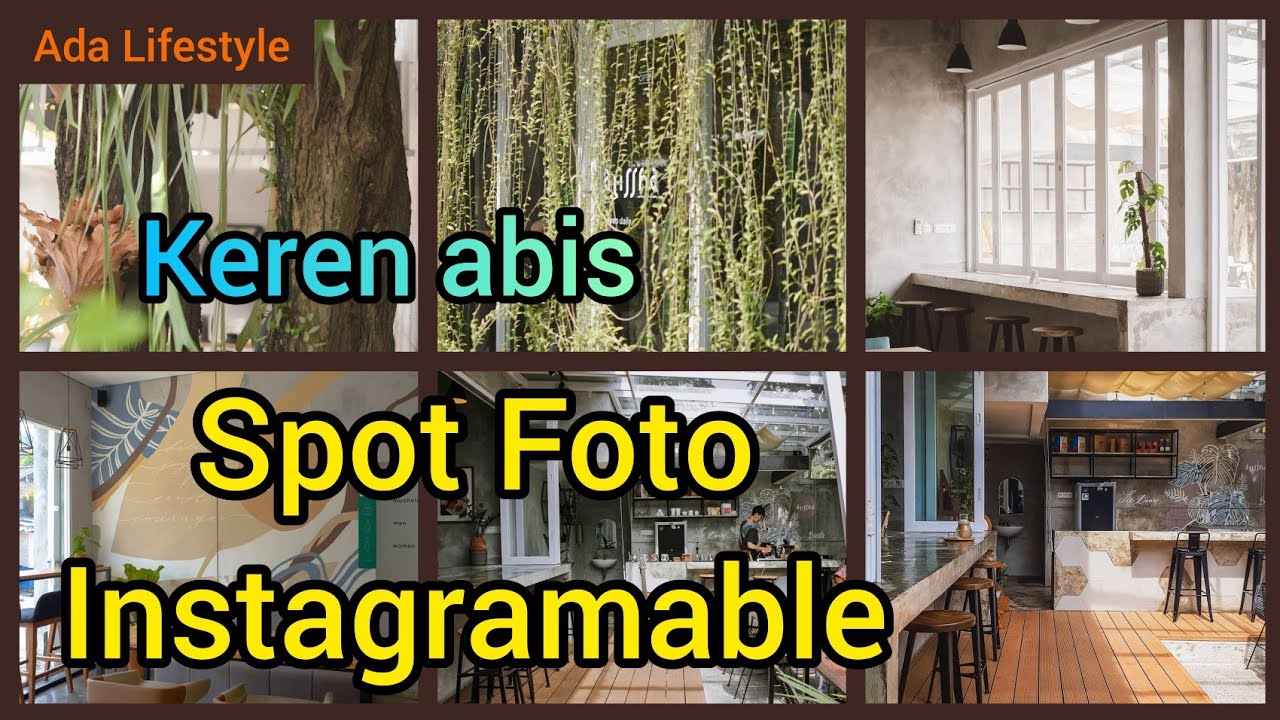 SPOT FOTO INSTAGRAMABLE! DESAIN KEKINIAN!! KEREN ABIS | DSIGN - YouTube