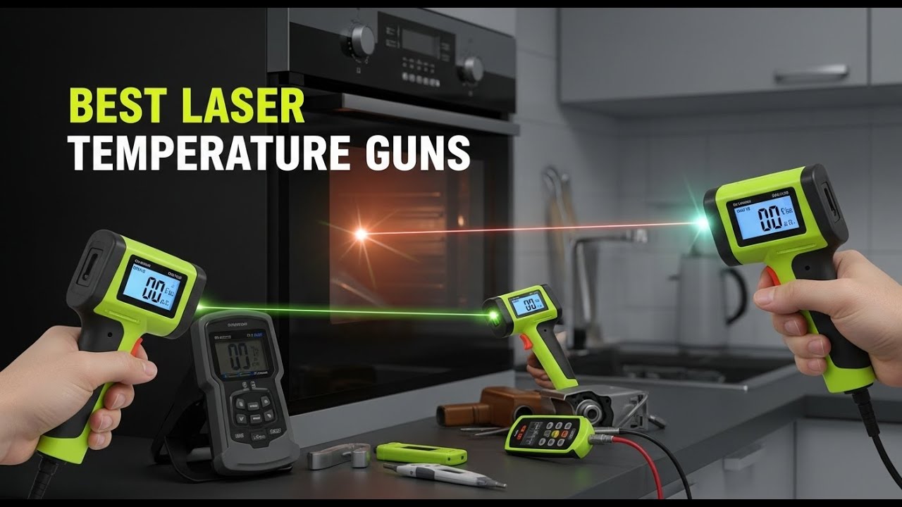 TOP 5 Best Laser Temperature Guns 2025 - YouTube