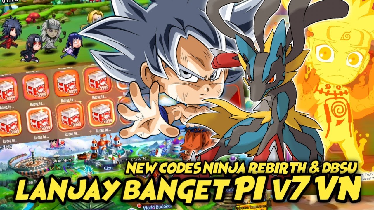 Lanjay!! Pocket Incoming VN v7 free GM Tool & New Codes Ninja Rebirth Saiyans United - YouTube