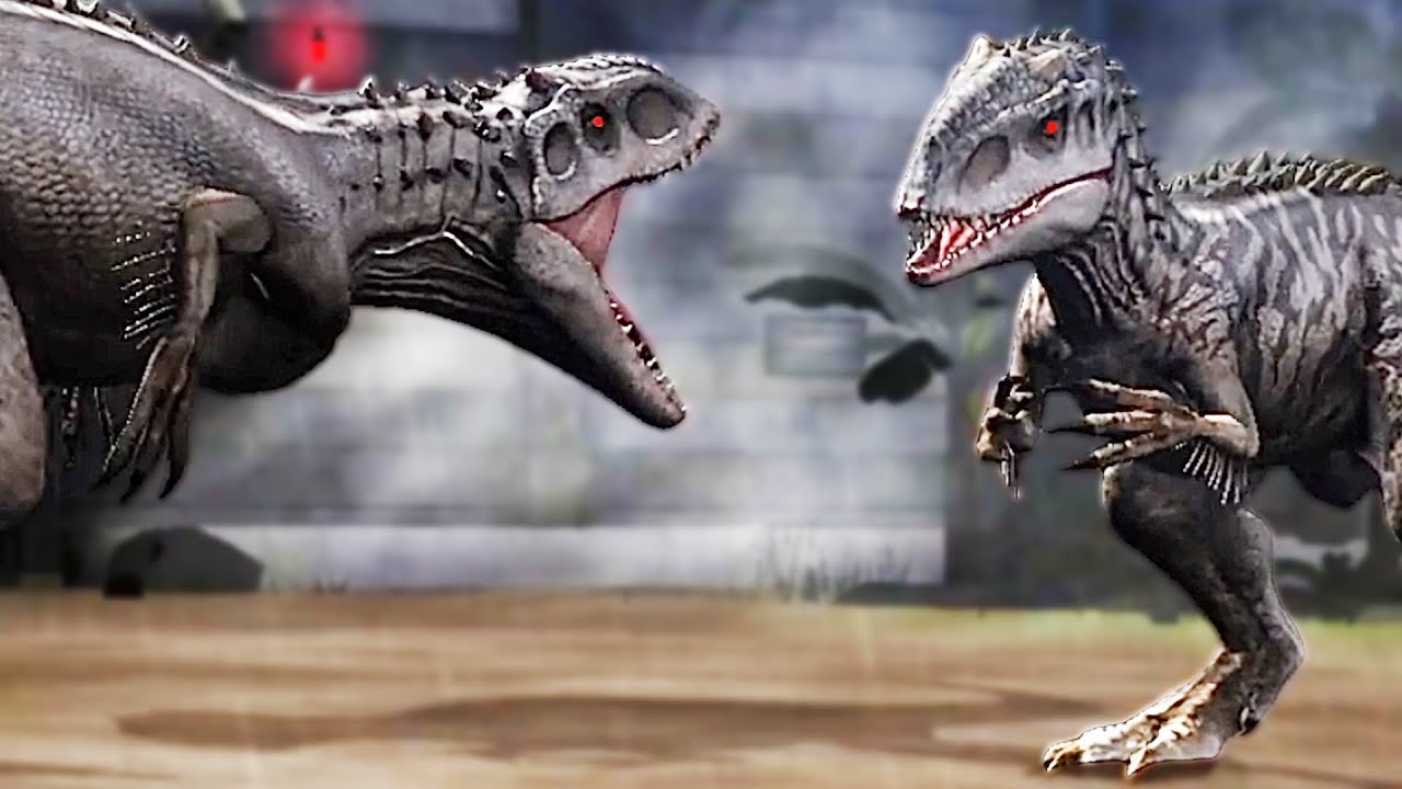 Jurassic World Battle - Battle Stage 65 - Indominus Rex Vs. Indominus ...