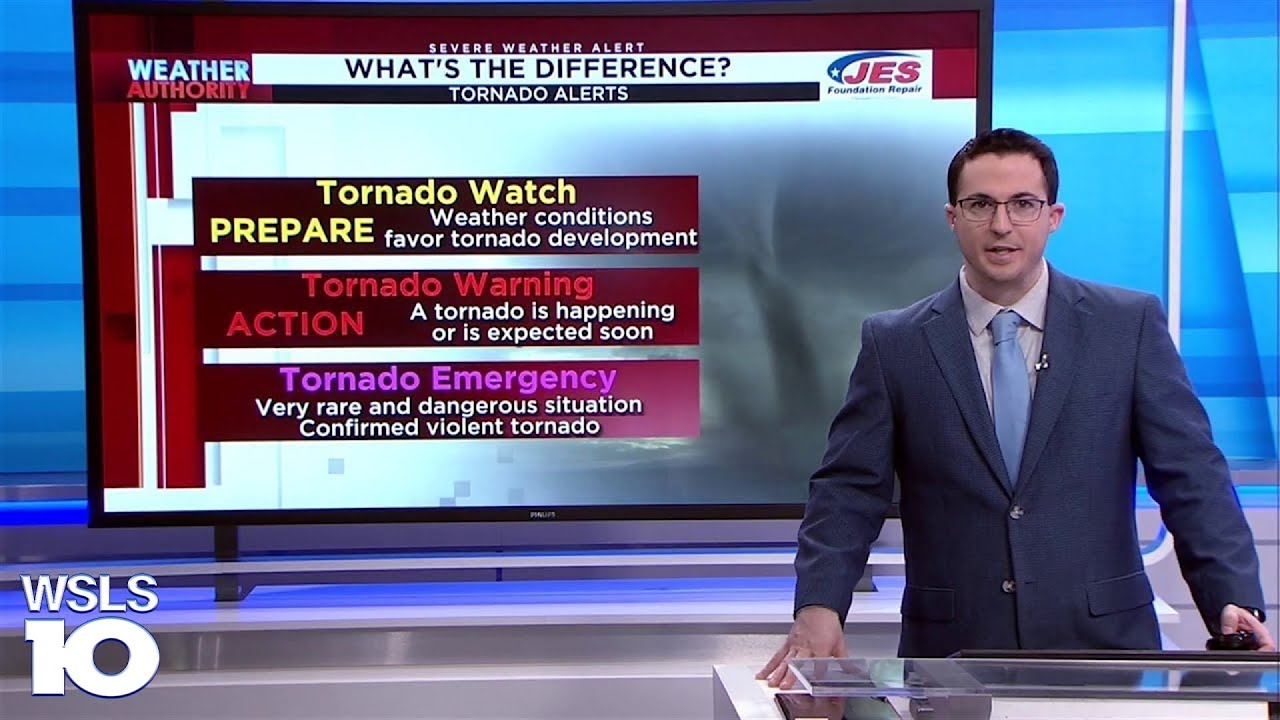 VIDEO: Severe Weather Awareness Week - Watch vs. Warning - YouTube