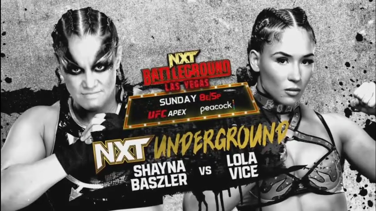 Promo Shayna Baszler Vs Lola Vice - Lucha NXT Underground en NXT ...