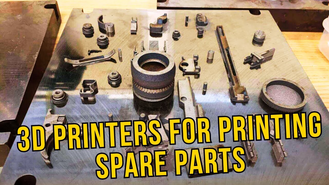 The USA handed Ukraine 3D printers for printing spare parts - YouTube