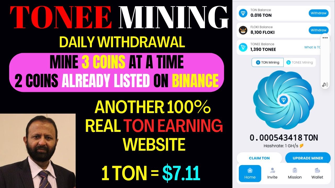 TONEE Mine to Earn | Mine 3 Coins Together | Instant Received | 100% ...