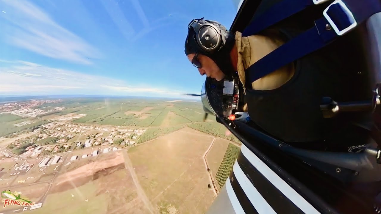 Aerobatics in a Vans RV4: pilot's eye view - YouTube