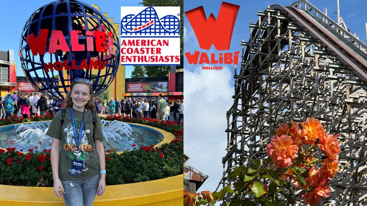 My First Time At Walibi Holland! + Amsterdam Travel Vlog 7/7/2024 ACE ...