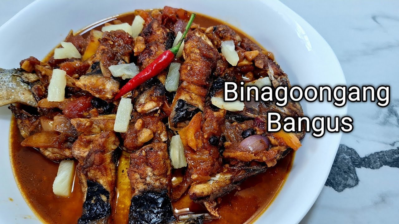 Binagoongang bangus/ easy and yummy recipe - YouTube