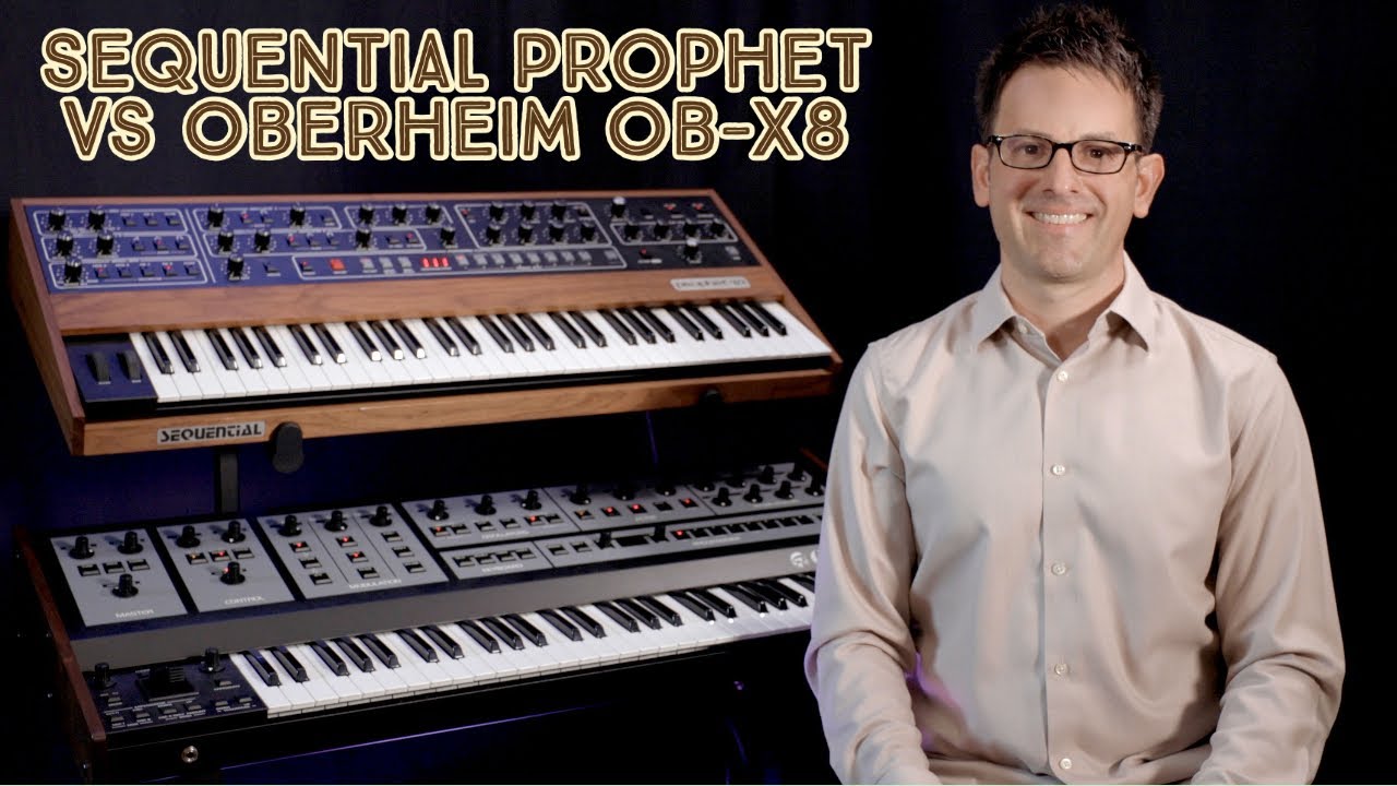 Prophet 5 & 10 vs Oberheim OB-X8 🎛️ Shootout Comparison & Tutorial ...
