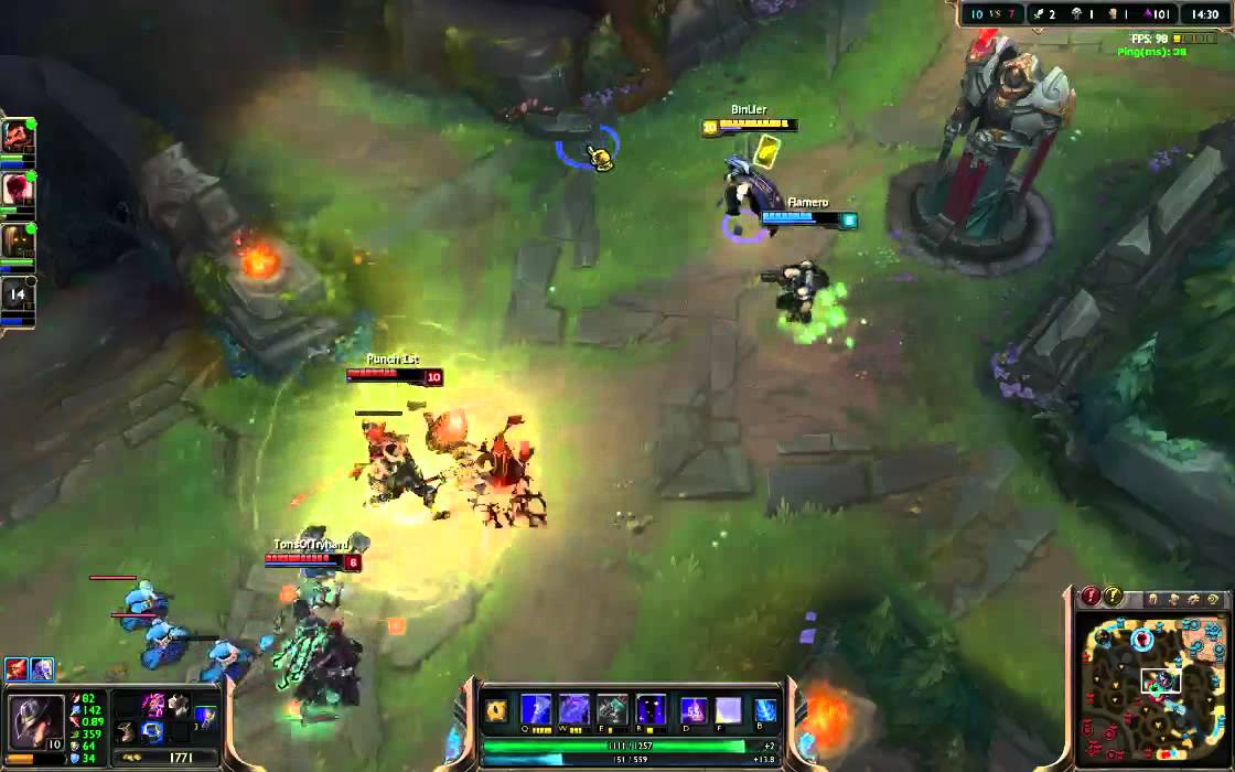 BinLler Diamond TF Mid game 2 - YouTube