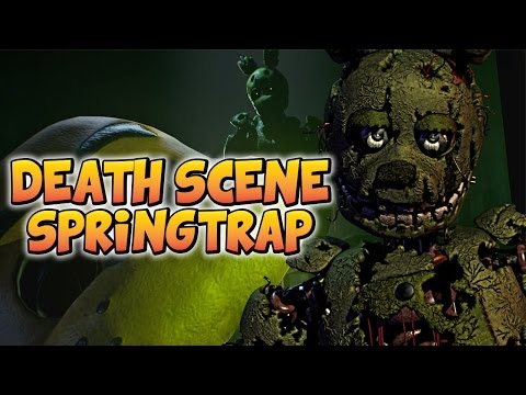 EL ATAQUE DE SPRINTRAP!!! [SFM FNAF] Death Scene Springtrap - Evil Eyes ...