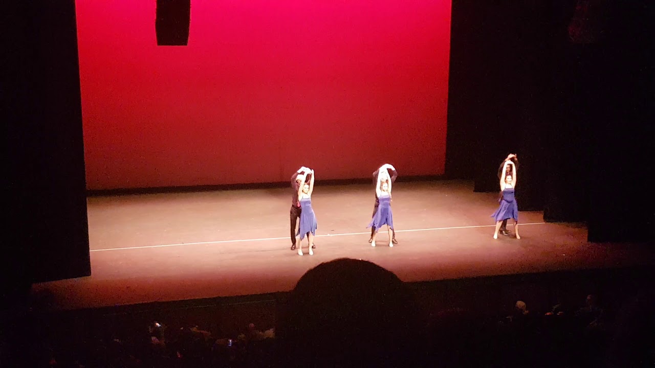 TJHSST Ballroom Dance Inite 2018 - YouTube