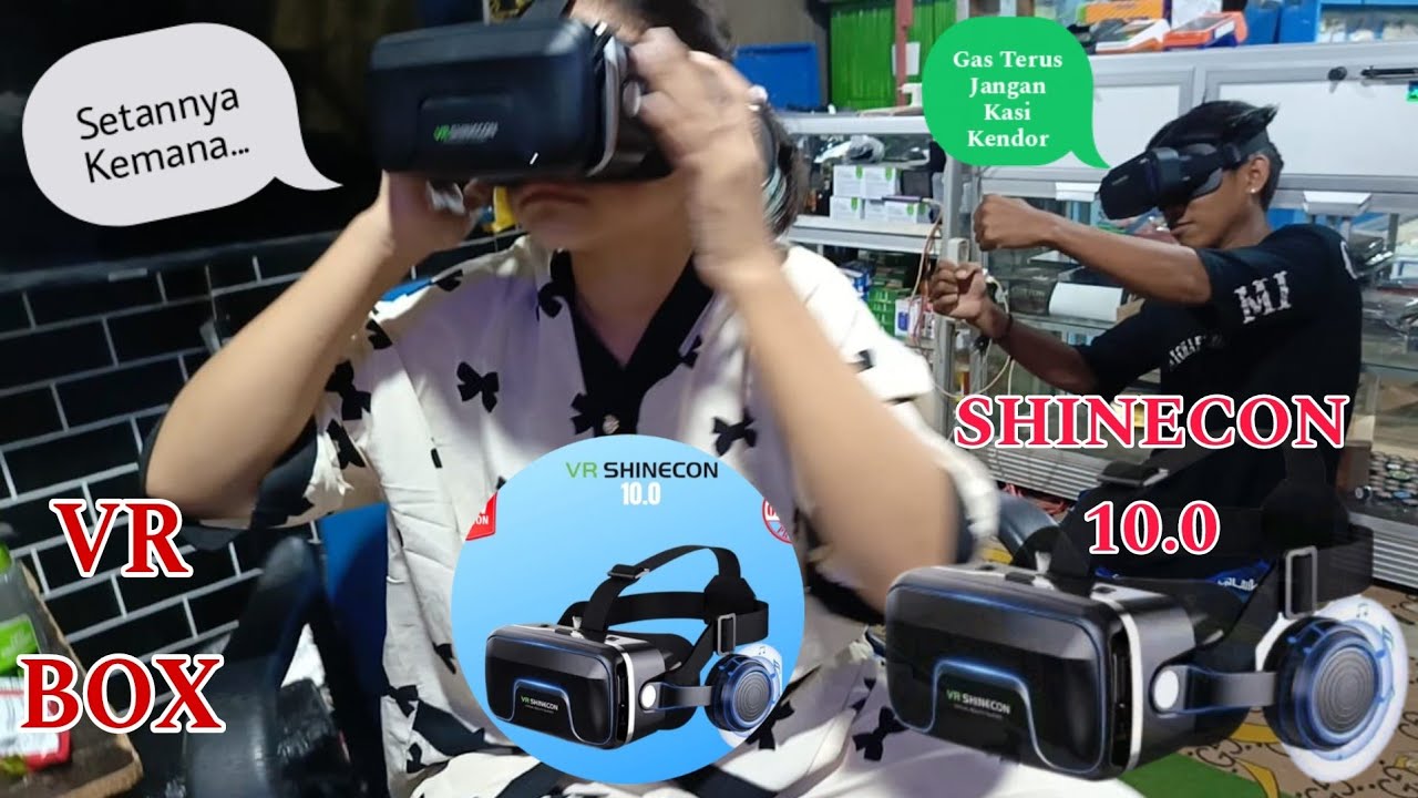 VR BOX SHINECON 10.0 UNBOXING REVIEW POSITIF plus Handsfree - YouTube