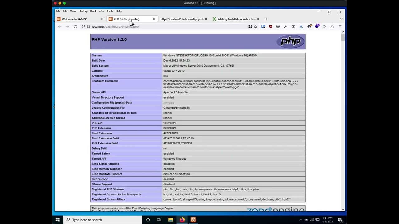 Installing XDebug Windows - YouTube