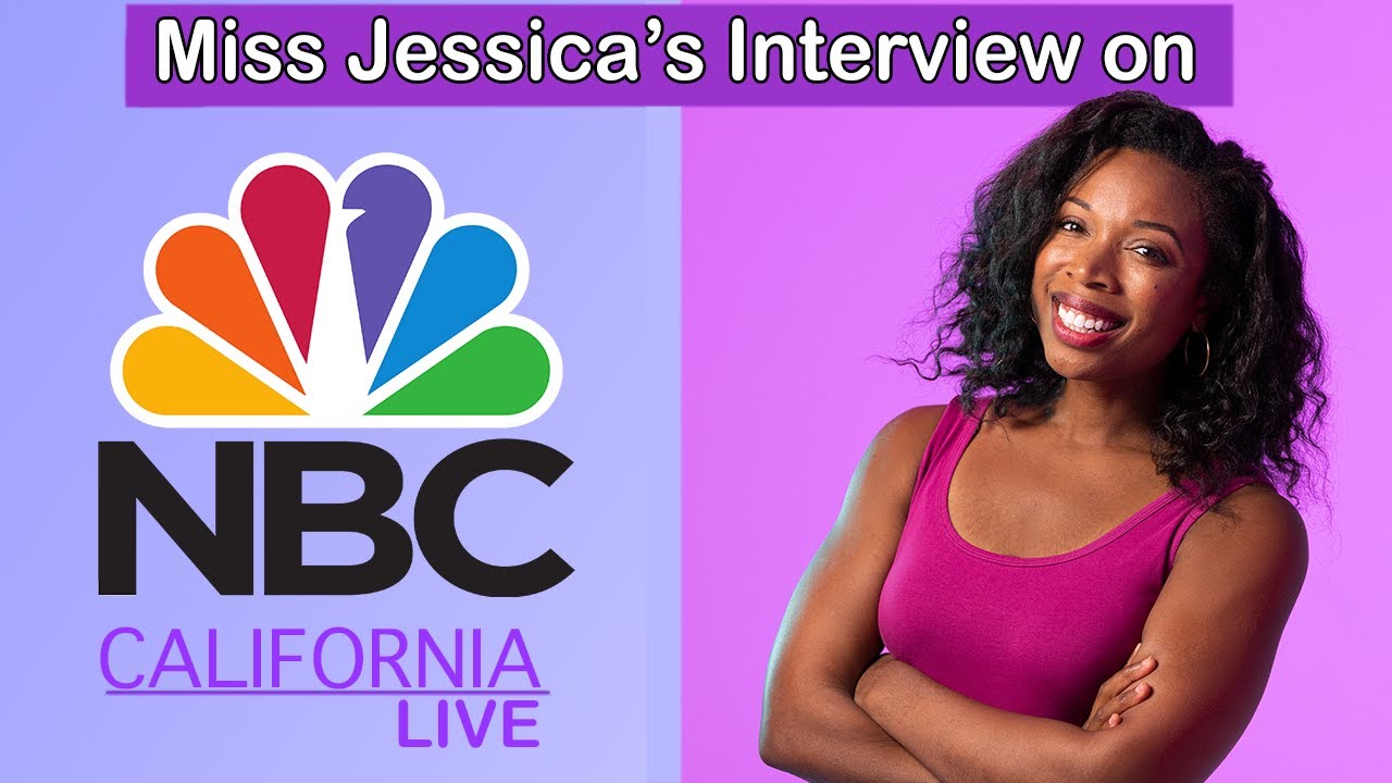 Miss Jessica's very first interview on NBC's California Live | News ...