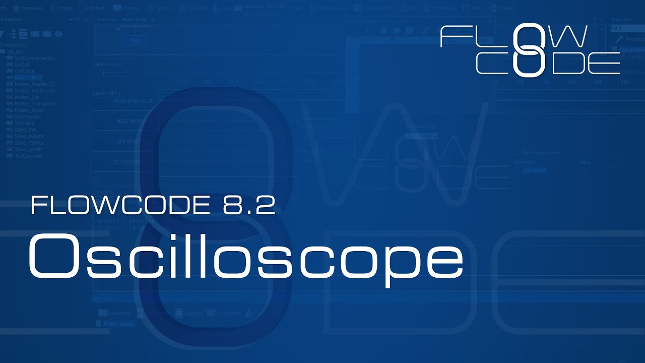 Oscilloscope in Flowcode 8.2 - YouTube