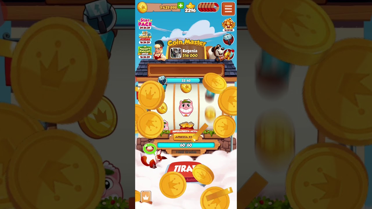 Coin máster gameplay walkthrough 290 - YouTube