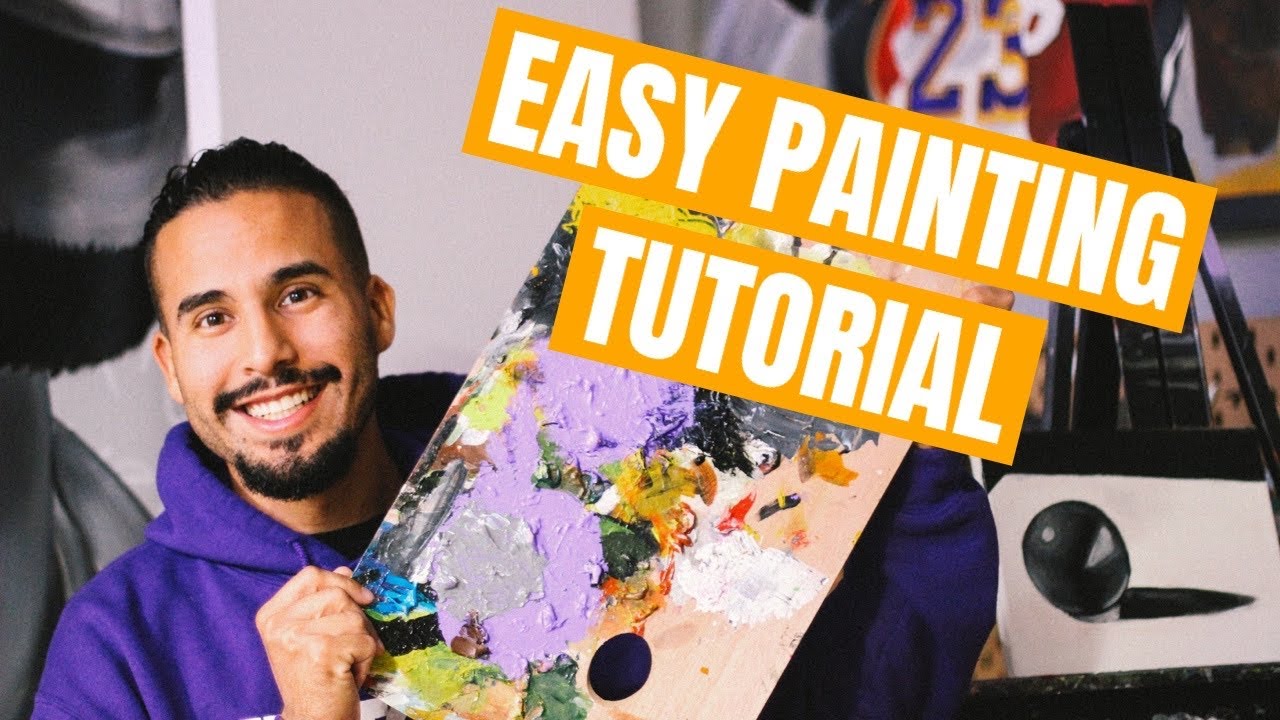 Beginner's Paint Along: Step by Step Tutorial - YouTube