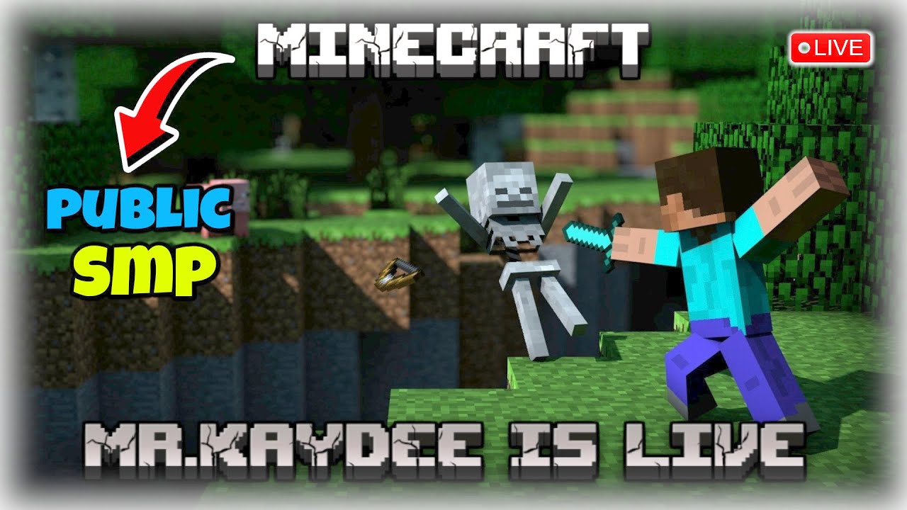 Public SMP Minecraft Live | Minecraft Live Stream | Live Minecraft ...