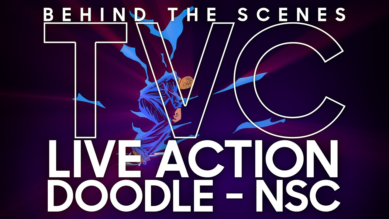 BEHIND THE SCENES | MAKING TVC LIVE-ACTION DOODLE NSC | 17.09.2024 | DD ...