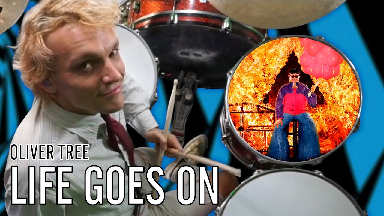 Oliver Tree - Life Goes On | Office Drummer - YouTube
