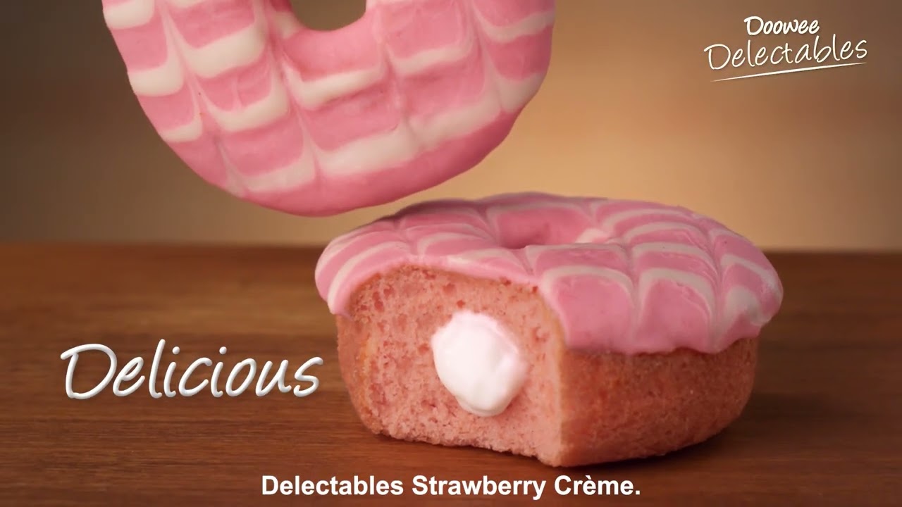 Doowee Delectables Strawberry Creme - YouTube