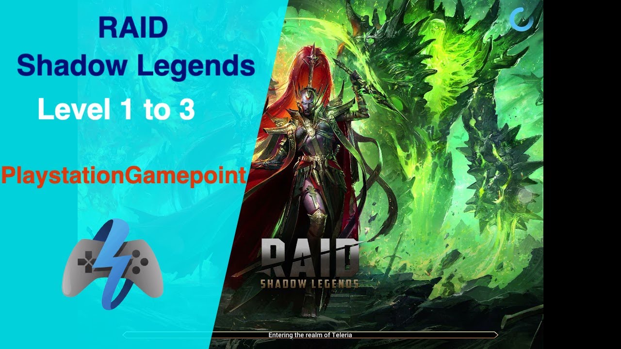 RAID : Shadow Legends gameplay walkthrough Level 1 to 3 (IOS & Android ...