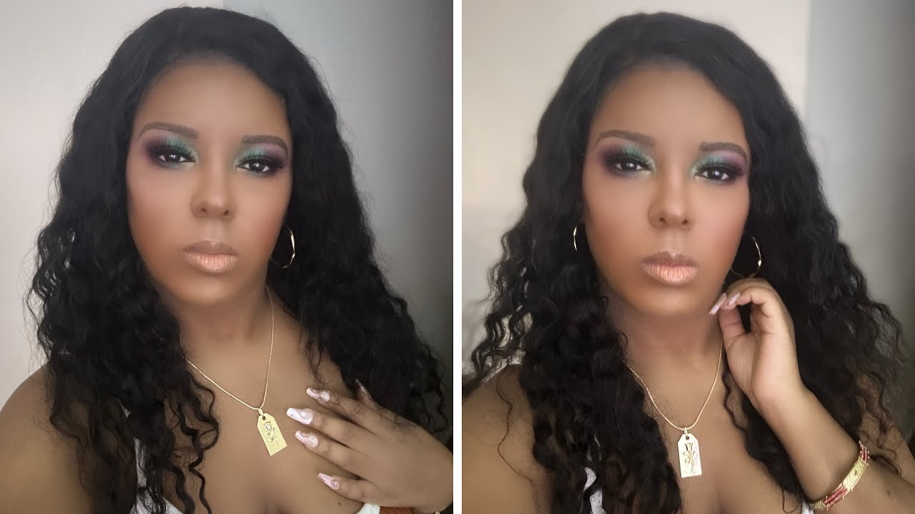 Galactic Glam:Eyeshadow Makeup tutorial - YouTube