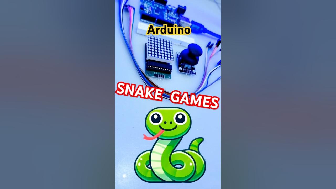 SNAKE GAME TO ARDUINO #arduinoprojects #arduino #scienceproject #diy #matrices #ledmatrix # ...