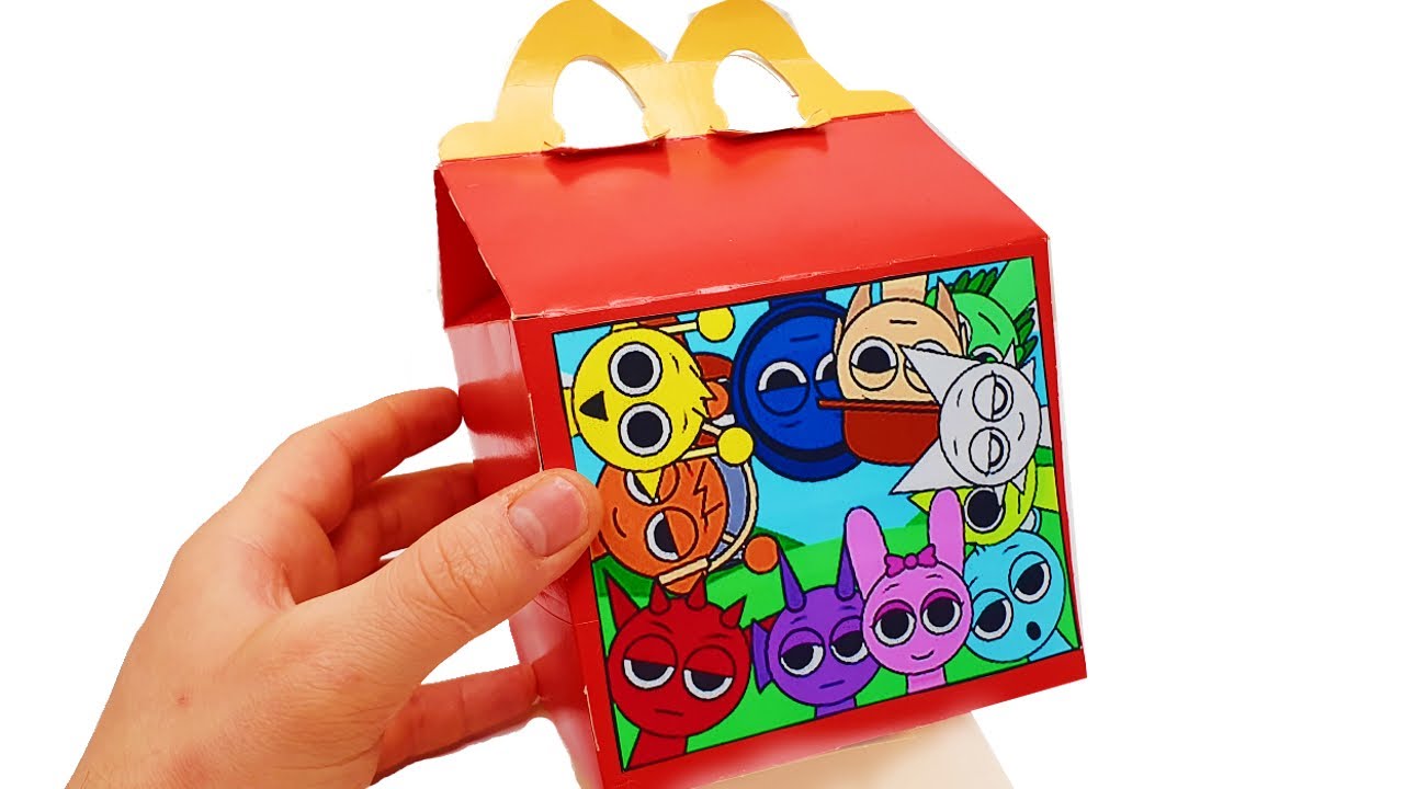 👀Mystery SPRUNKI HAPPY MEAL Openning BOX - YouTube