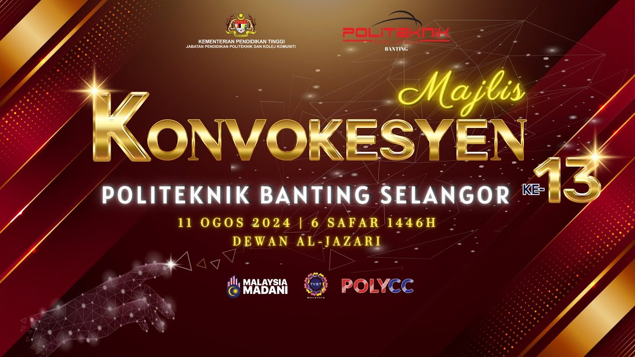 MAJLIS KONVOKESYEN KE-13 POLITEKNIK BANTING SELANGOR - YouTube