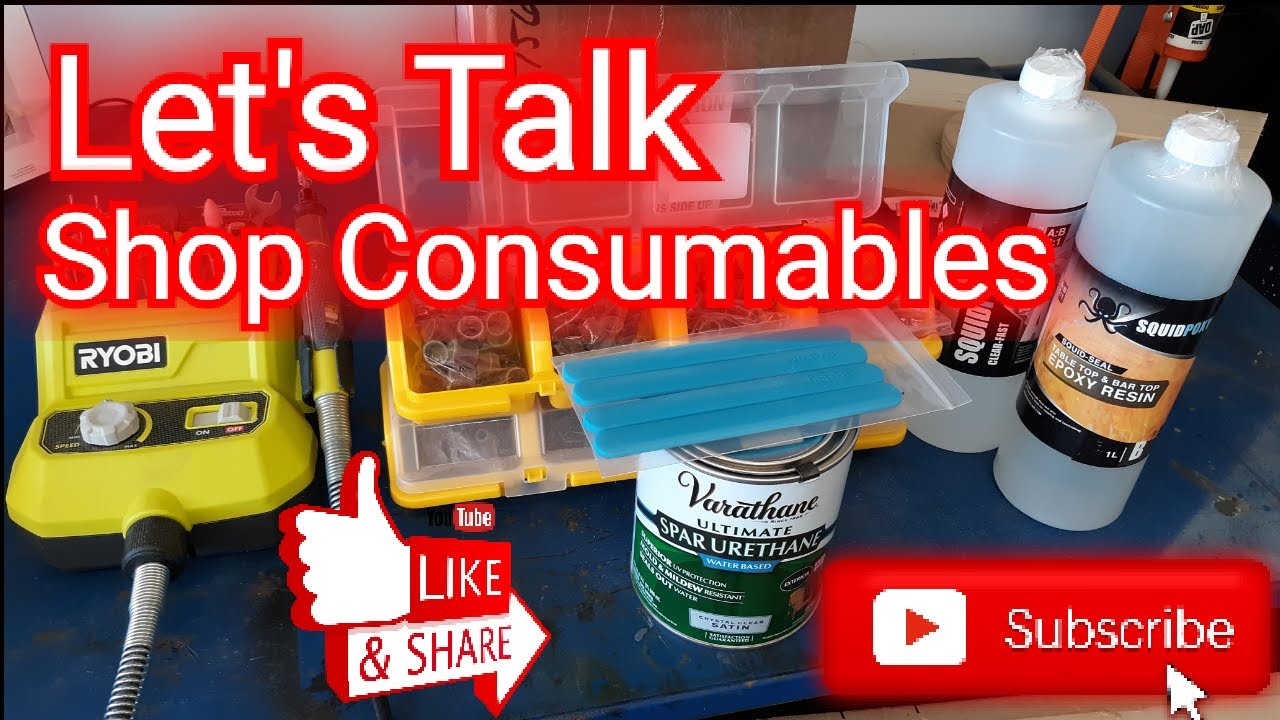 Some talk about shop consumables and things coming up - YouTube