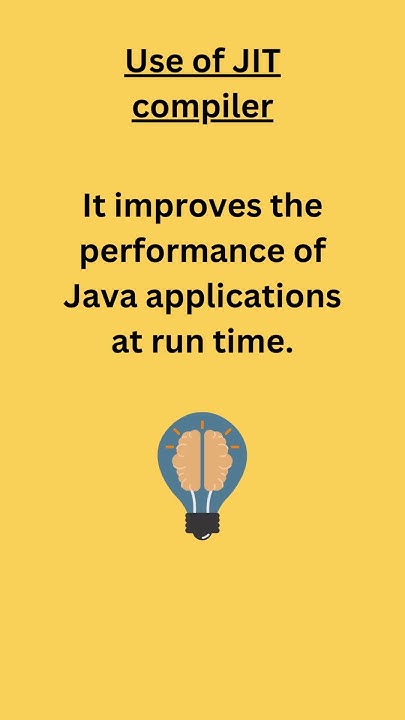 What is JIT Compiler #jitcompiler #java #jit #youtubeshorts #shorts #javaprogramming - YouTube
